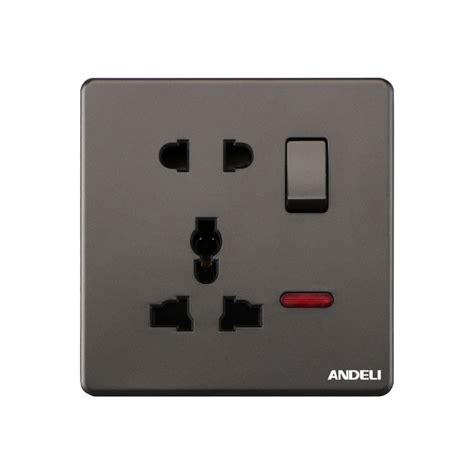 5 Pin Switched Socket With Neon High Quality Electrical Socket For Your Needs