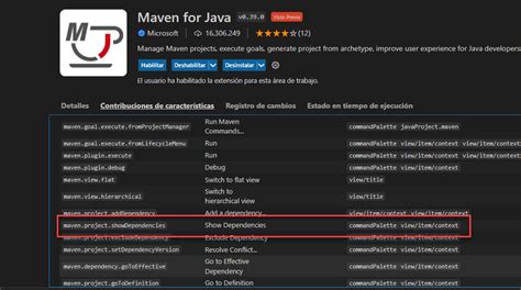 show dependencies failed but mvn can list the project dependencies successfully · issue 887
