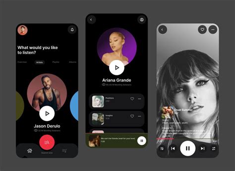 Pranto Saha On Linkedin Music App Ui This Music App Is Designed
