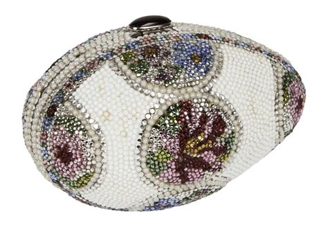 Judith Leiber Swarovski Crystal Easter Egg Minaudiere Nov 16 2022