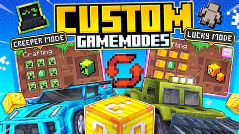 Custom Gamemodes By Odyssey Builds Minecraft Marketplace Map