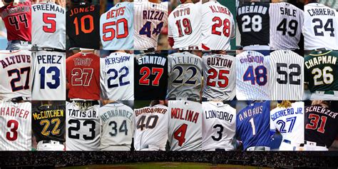 Baseball Jersey Uniform Numbers At James Velarde Blog