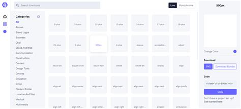 icons not loading · issue 64 · iconscout unicons · github