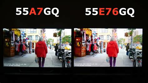 HISENSE 55A7GQ vs 55E76GQ ПОРІВНЯННЯ QLED ТЕЛЕВІЗОРІВ - YouTube