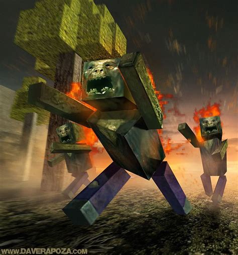 Minecraft Zombie Wallpaper
