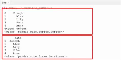 How To Convert Pandas Series To A Dataframe Its Linux Foss
