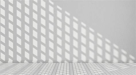 3d 화이트 룸 인테리어의 자극 및 태양 빛 나무 판자 바닥 벽 최소한의 디자인 아키텍처의 관점에서 창 그림자 각도에 대한 스톡 사진 및 기타 이미지 Istock