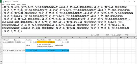 Counting Time Within Certain Hours Between Two Dates Rexcel
