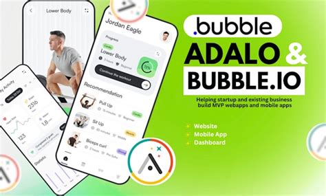 Develop Bubble Io Adalo Glide Bubble Mvp Api Website Web App Saas Mobile App By Christybello