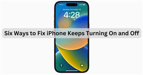 Ways To Fix IPhone Keeps Turning On And Off The Mac Observer