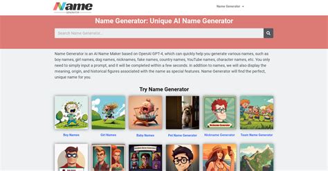 Name Generator Top AI For You