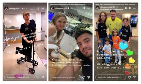 Eliana Guercio Recibió El Alta Médica Tras Operarse El Tobillo Por Una