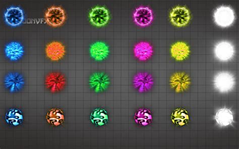 Super Big Pack Effects Sprite Sheet Assetsdeals Pro