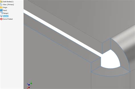 Corner Seam Can Not Be Created In Inventor 2024 Sheet Metal