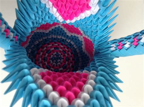 3d Origami Basket Pdf Tutorial Etsy Israel