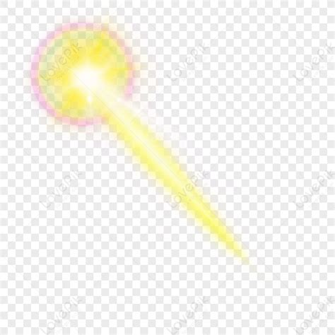 옐로우 레이 일러스트 글로우 후광 조명 효과광택구멍 Png 일러스트 무료 다운로드 Lovepik