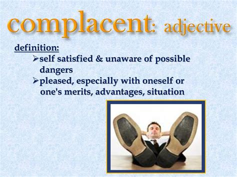 Complacency Definition