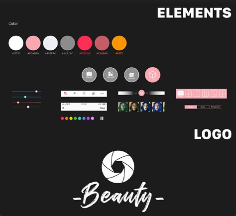 Photo Editor Adobe Xd Ios Ui Kit Freebie Supply