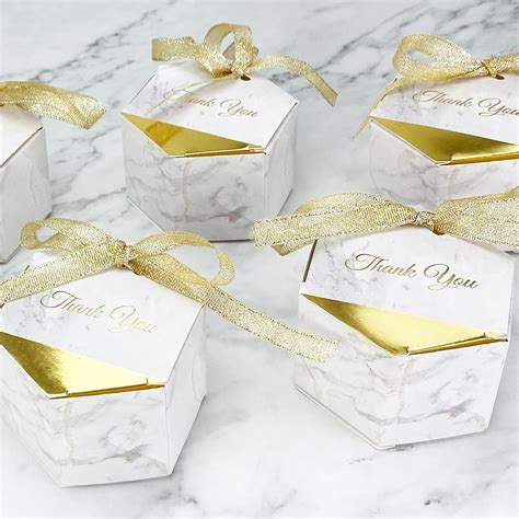 Cajas De Regalo Elegantes Para Bodas 10 Unidades Cajas Favor Boda