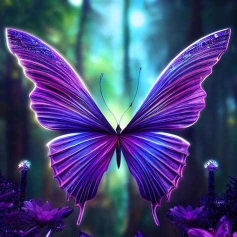 Imágenes De Mariposas Moradas Reales Imágenes De Mariposa Morada