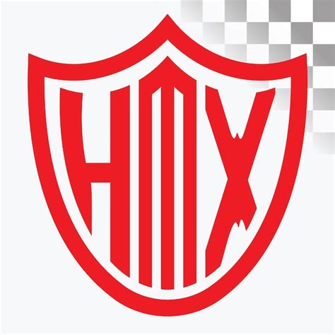 Premium Vector Hmx Letter Logo Design