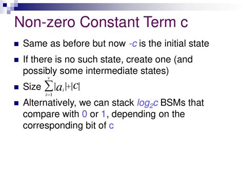 Presburger Arithmetic презентация онлайн