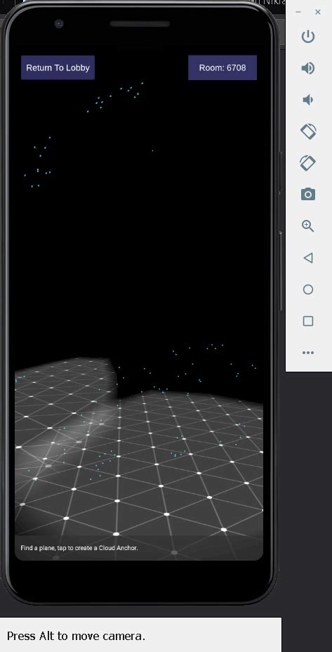 Android Ar Core Virtual Scene Not Showing In Emulator Stack Overflow