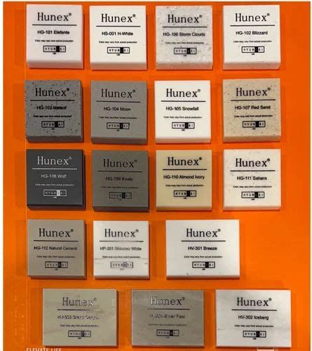 Solid Surface Corian Sheet Hunex Solid Surface Corian Manufacturer