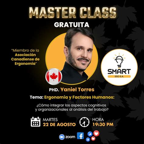 📢la Comunidad De Ergonomía Ergoyes Tiene El Placer De Invitarlos A Esta
