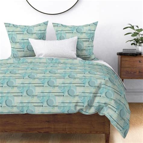Exchequer Modern Large Scale Calming Fabric Spoonflower