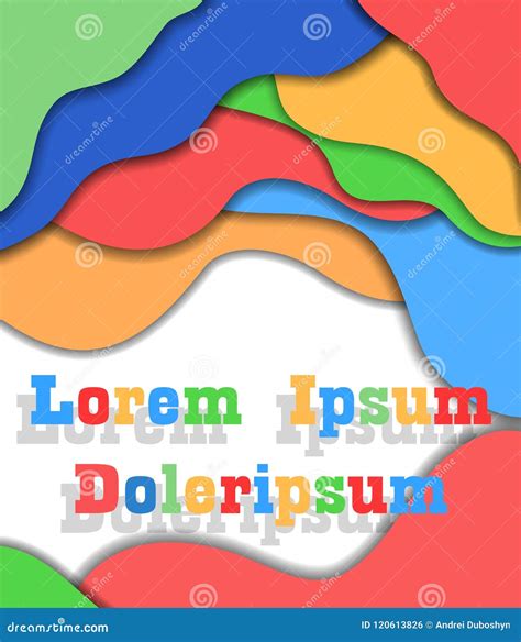 Background Colored Clouds Stock Illustration Illustration Of Design