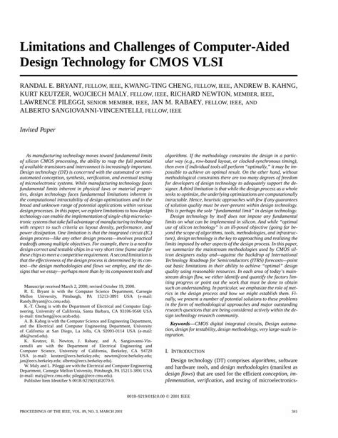 Pdf Limitations And Challenges Of Computer Aided Design Technology