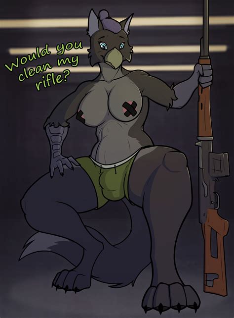 Rule 34 Anthro Areola Avian Beak Big Breasts Bird Boxer Briefs Boxers Clothing Breasts Bulge