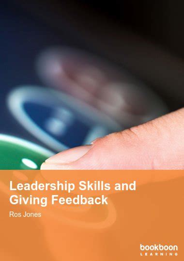 Leadership Skills And Giving Feedback