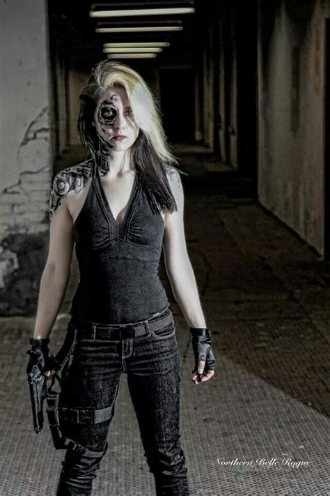 Terminator Cosplay Woman Terminator Costume Cosplay