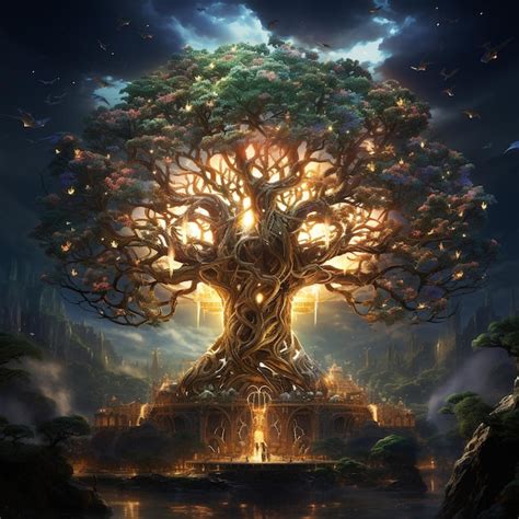 Premium Ai Image Tree Of Life