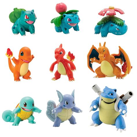 Pokémon Multi Evolution Figure Pack Pokemon Fondant Figures
