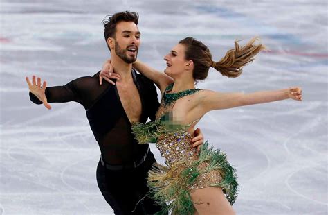 Winter Olympics Star Suffered Wardrobe Malfunction With Exposed Nipple