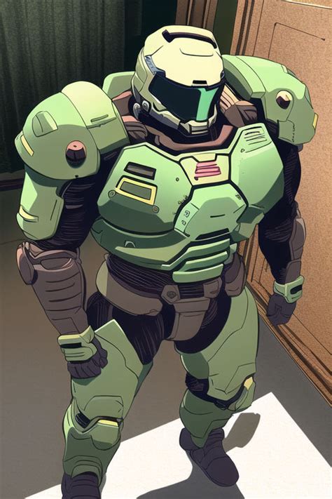 Doomguy By Greenbeedrill888 On Deviantart