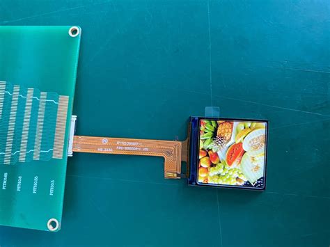 Small Size Screen Inch TFT LCD Display With St V Driver IC