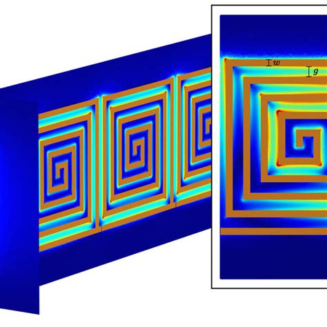 Modelled Electric Field Norm Profile Of The Fundamental Guided Mode At