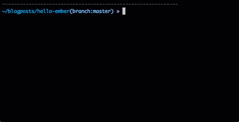 Getting Started With Ember Js 2 0 Using Ember CLI