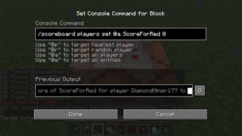 Solved Problem With Scoreboard Point System Commands Command Blocks And Functions Redstone