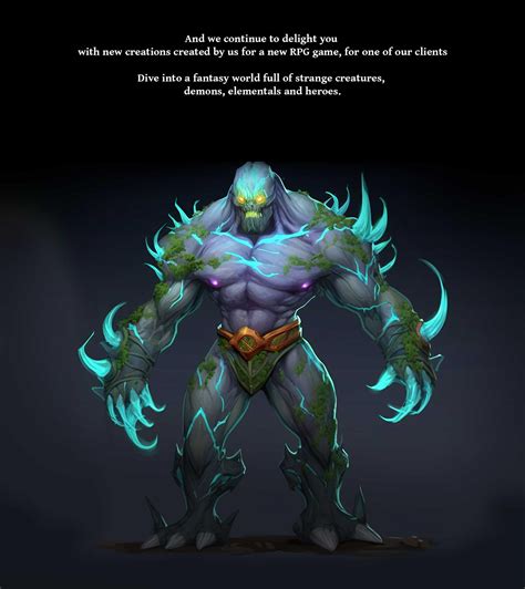 Character Concept Art For Crypto Rpg Game Behance