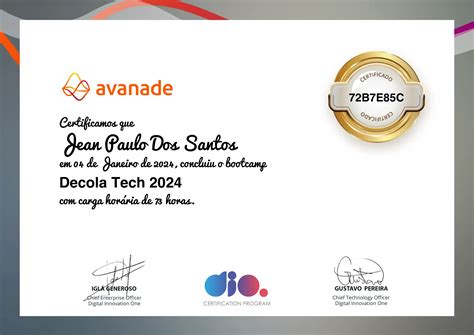 Bootcamp Decola Tech Avanade