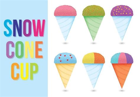 Snow Cone Vector Art Icons And Graphics For Free Download