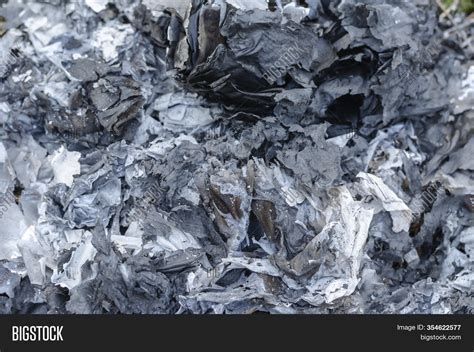 Burnt Paper Ashes