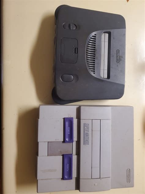 Nintendo 64 And Super Nes Console Lot Ebay