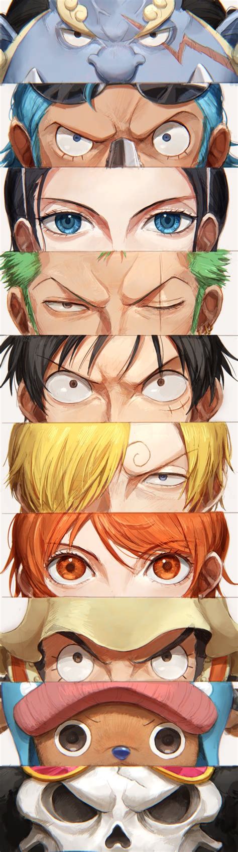 Nami Nico Robin Monkey D Luffy Roronoa Zoro Sanji And More One Piece Drawn By