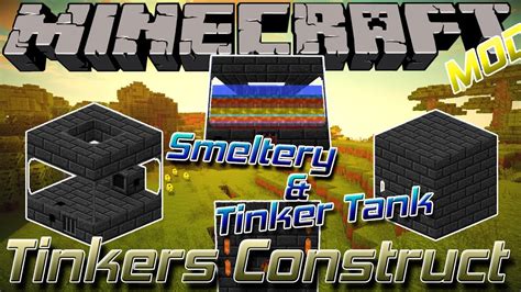Tinkers Construct Minecraft 1 12 2 Mod Showcase 21 Youtube